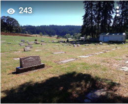 Two million virtual cemetery visits – michelle rau