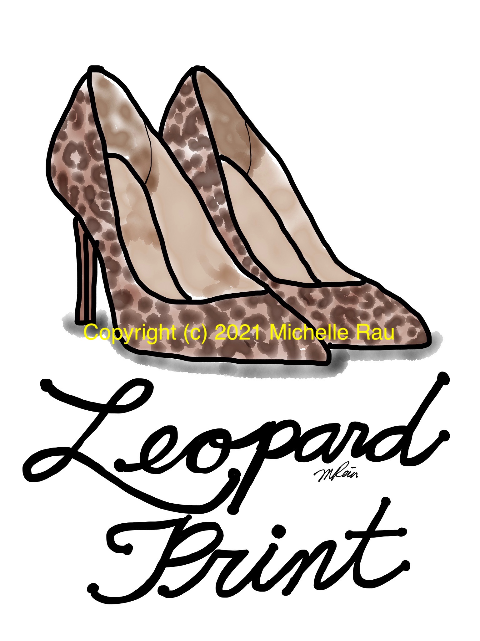 Leopard Print (Tarot of Michelle) – michelle rau