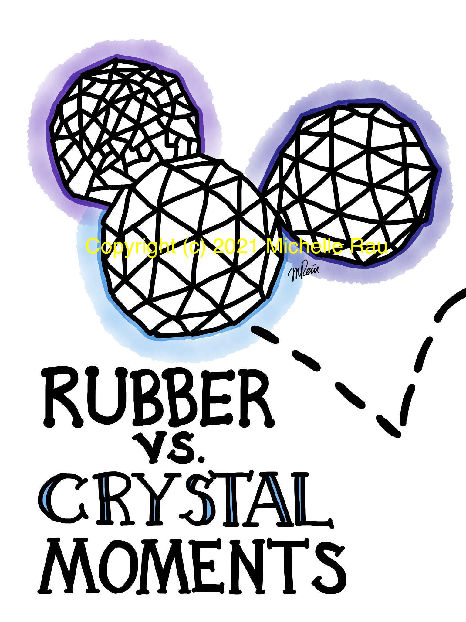 Rubber vs Crystal Moments (Tarot of Michelle) – michelle rau