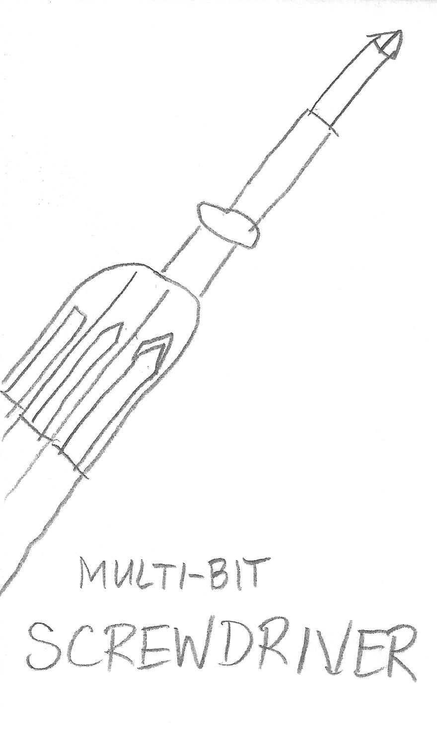 Multi-bit Screwdriver (Tarot of Michelle) – michelle rau