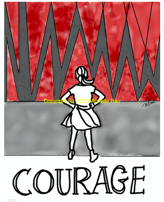 Courage – Tarot of Michelle – michelle rau