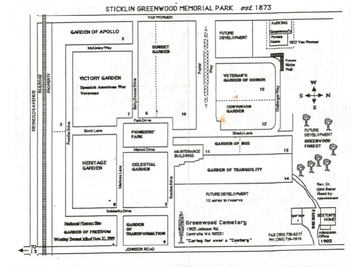 An odd visit to the Sticklin Greenwood Memorial Park – michelle rau